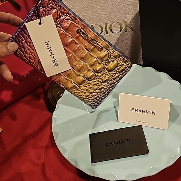 Brahmin | Bags | Brahmin Wallet Magic Ombre Melbourne Large | Poshmark